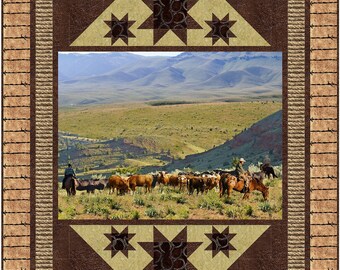 PICTURE THIS Quilt Pattern-fabric Addict-panel Quilt Pattern - Etsy