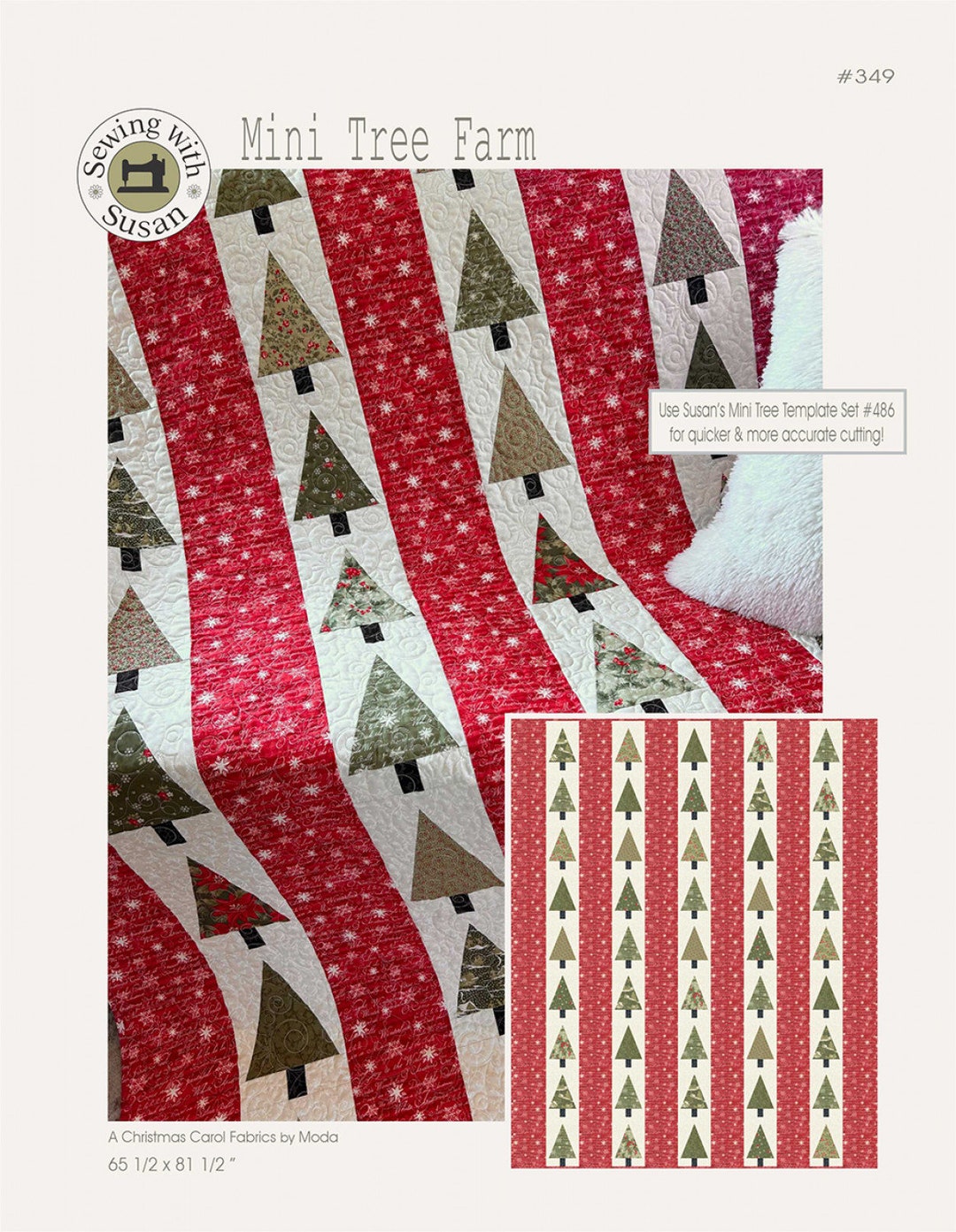 Mini Tree Farm Quilt Pattern-suzn Quilts-susan Marth - Etsy