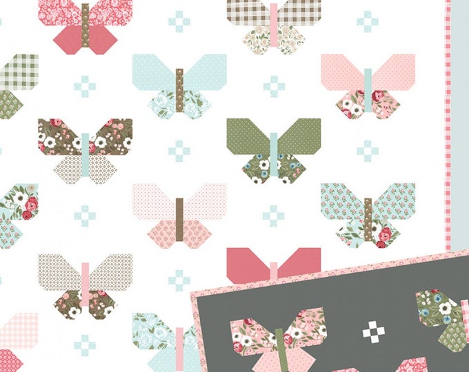 Flutter-quilt Pattern-lella Boutique- Vanessa Goertzen-butterflies ...