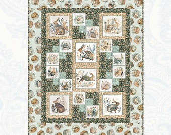 Run With Me Quilt PATTERN by Bound to Be Quilting BTBQ291 Panel ...
