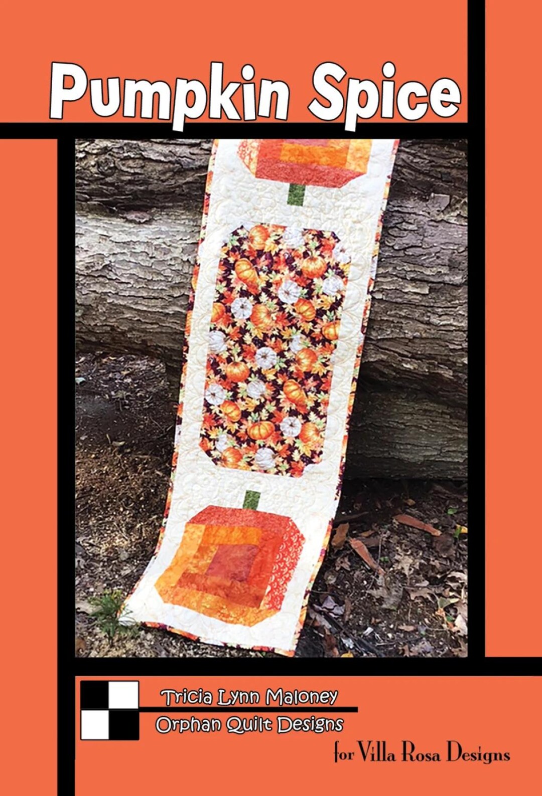 Pumpkin Spice Quilt Pattern PDF Quilt Pattern-villa Rosa Instant ...