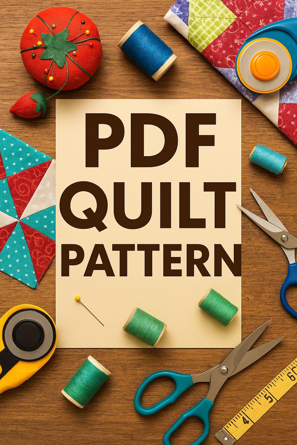 Starfire PDF Quilt Pattern-villa Rosa Instant Download Quilt Pattern - Etsy