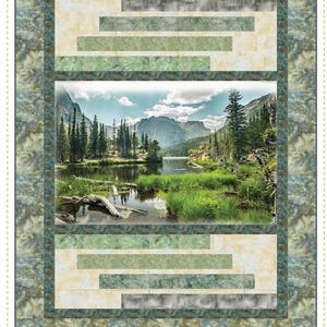 Avenues Quilt Pattern by Quilting Renditions-panel Quilt Pattern-kari ...