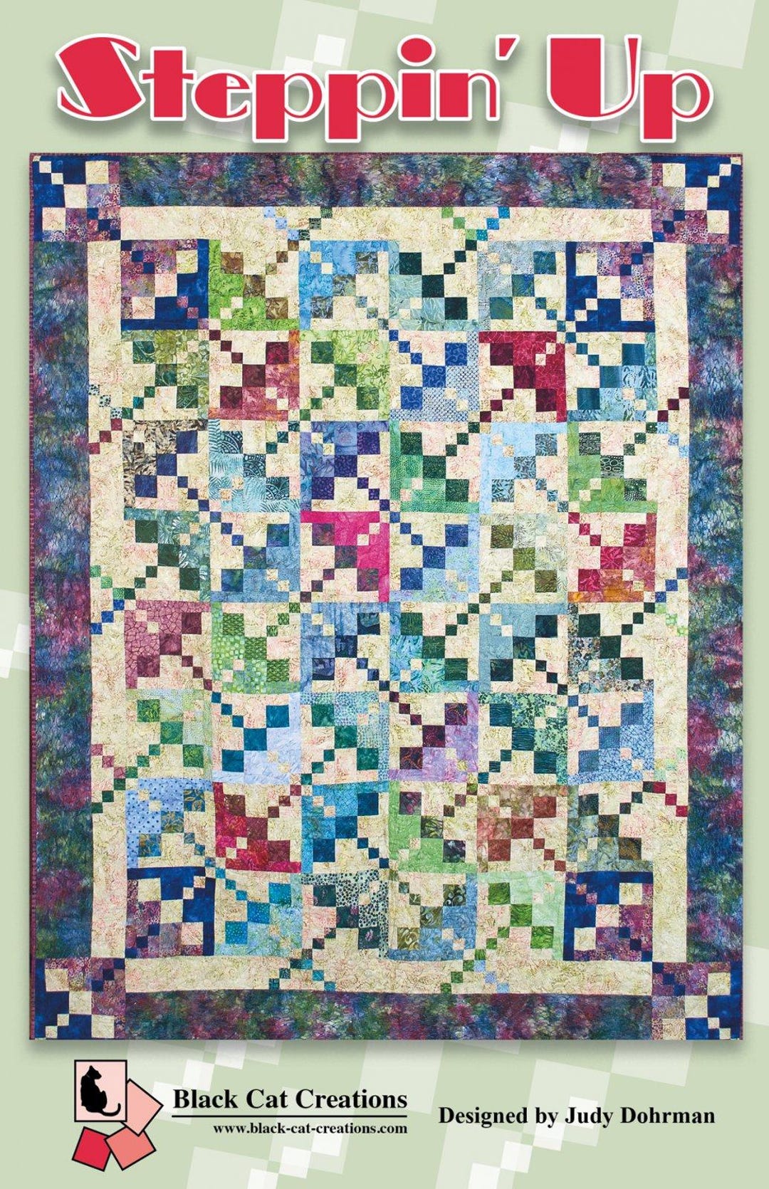 Steppin' up Quilt Pattern PDF Quilt Pattern-pieced Quilt Pattern by ...