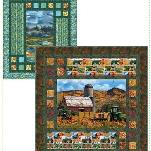 Triptych-quilt Pattern-quilting Renditions-panel Quilt Pattern - Etsy