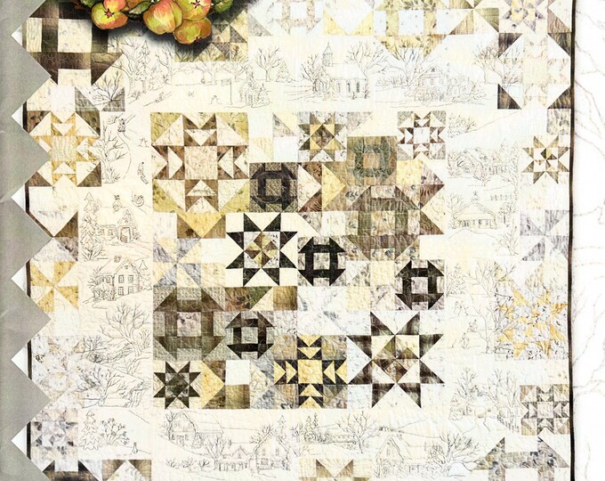 Snow Days Quilt Pattern-crabapple Hill Studio-meg Hawkey Quilt Pattern ...