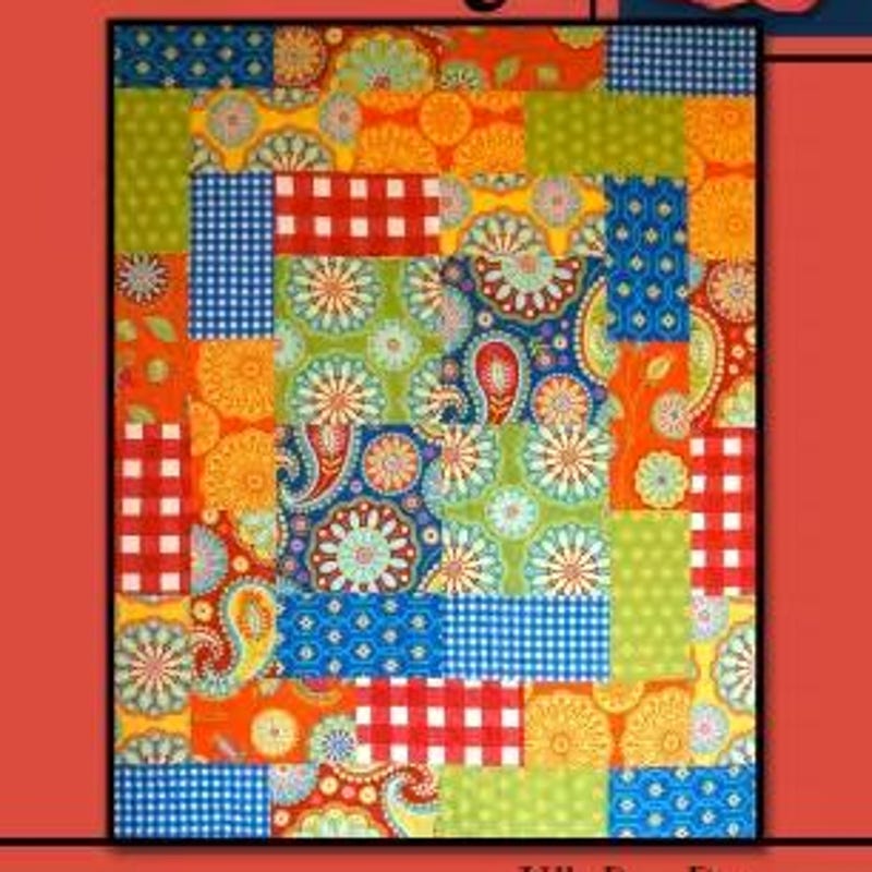 Rainbow Quilt - Etsy