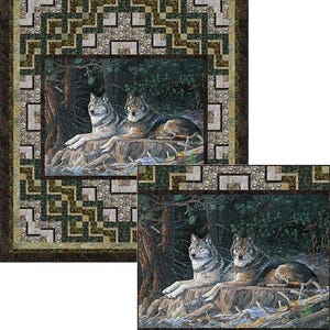 Forest Still Life Quilt Pattern PDF Quilt Pattern-pine Tree Country ...