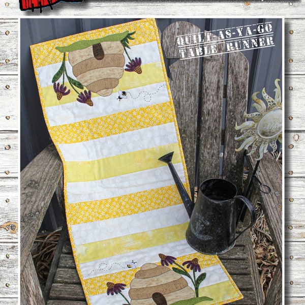 Bee Table Runner - Etsy