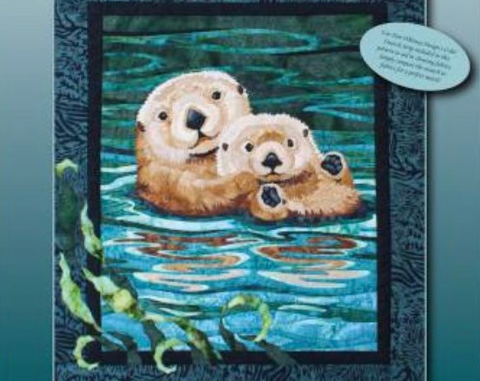 Sea Otters Quilt Pattern-sea Appliqué Quilt Pattern-toni - Etsy