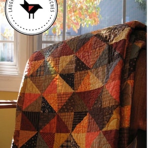 Pumpkin Spice Quilt Pattern-laugh Yourself Into Stitches-karen Walker ...