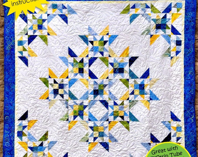 SIMPLICITY II Quilt Pattern Cozy Strip Club Quilt Pattern-jelly Roll ...