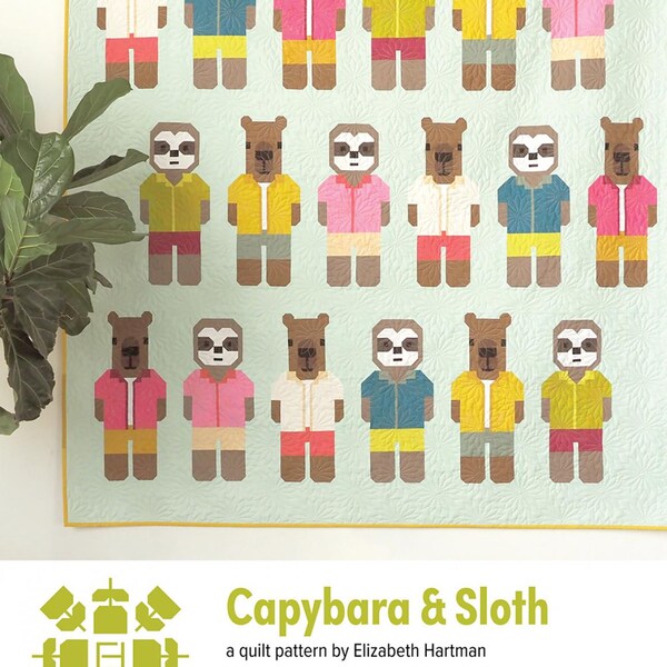 Sloth Quilt Pattern - Etsy