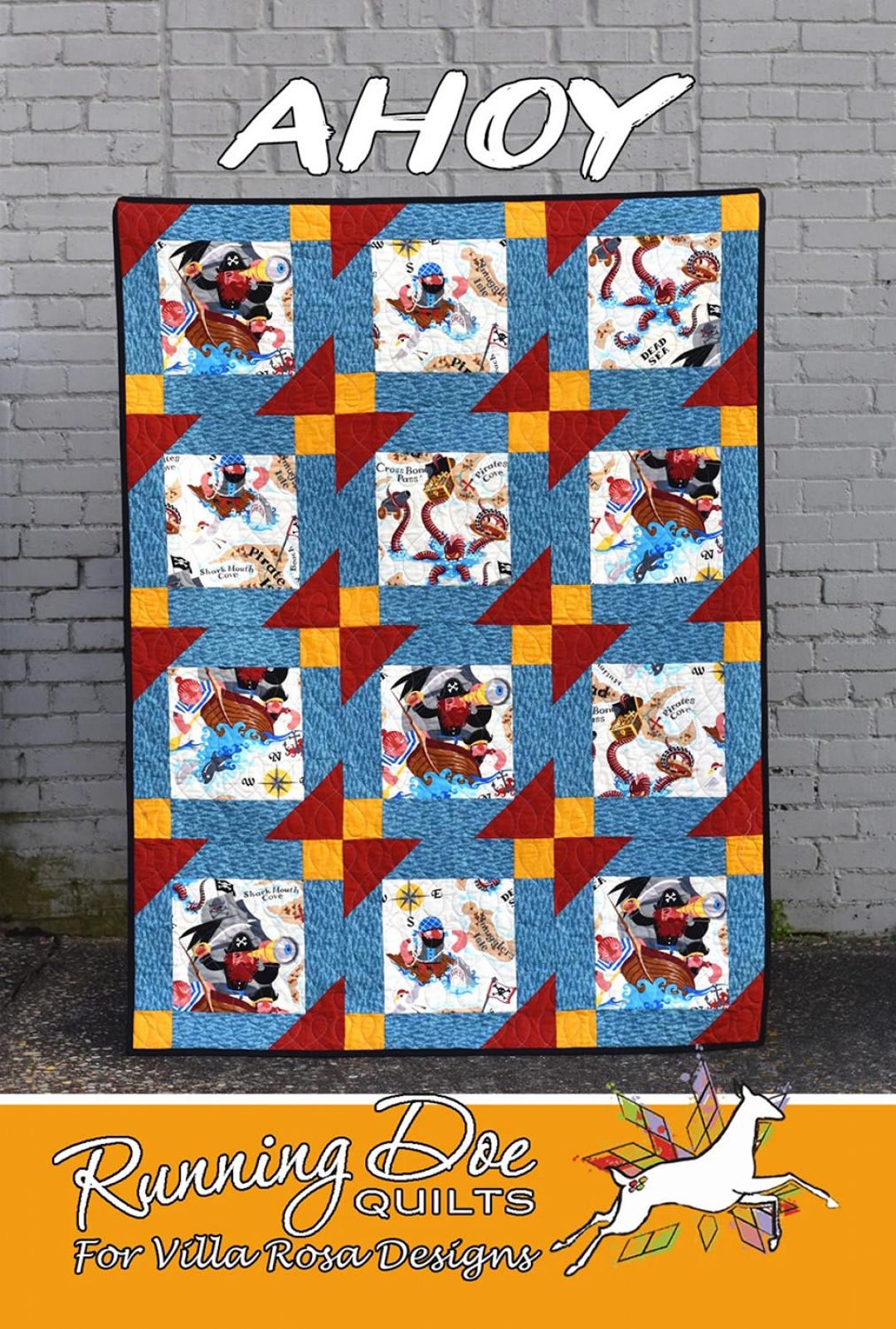 Ahoy Quilt Pattern PDF Quilt Pattern-villa Rosa Instant Download Quilt ...