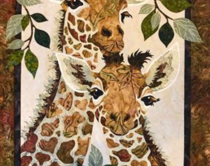 Sweet Hearts Pattern-giraffes Appliqué Quilt Pattern-toni Whitney - Etsy