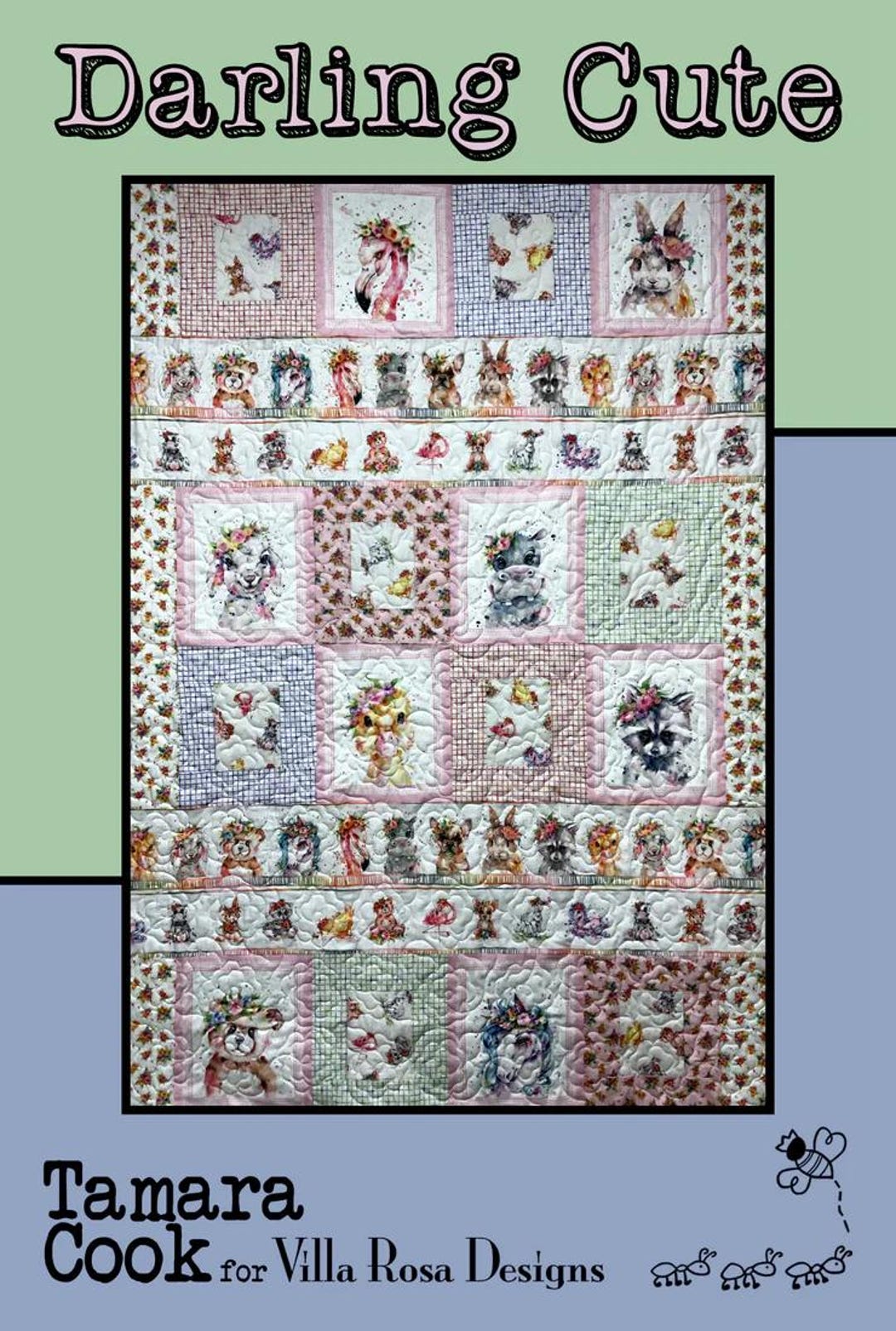Darling Cute Quilt Pattern PDF Quilt Pattern-villa Rosa Instant ...