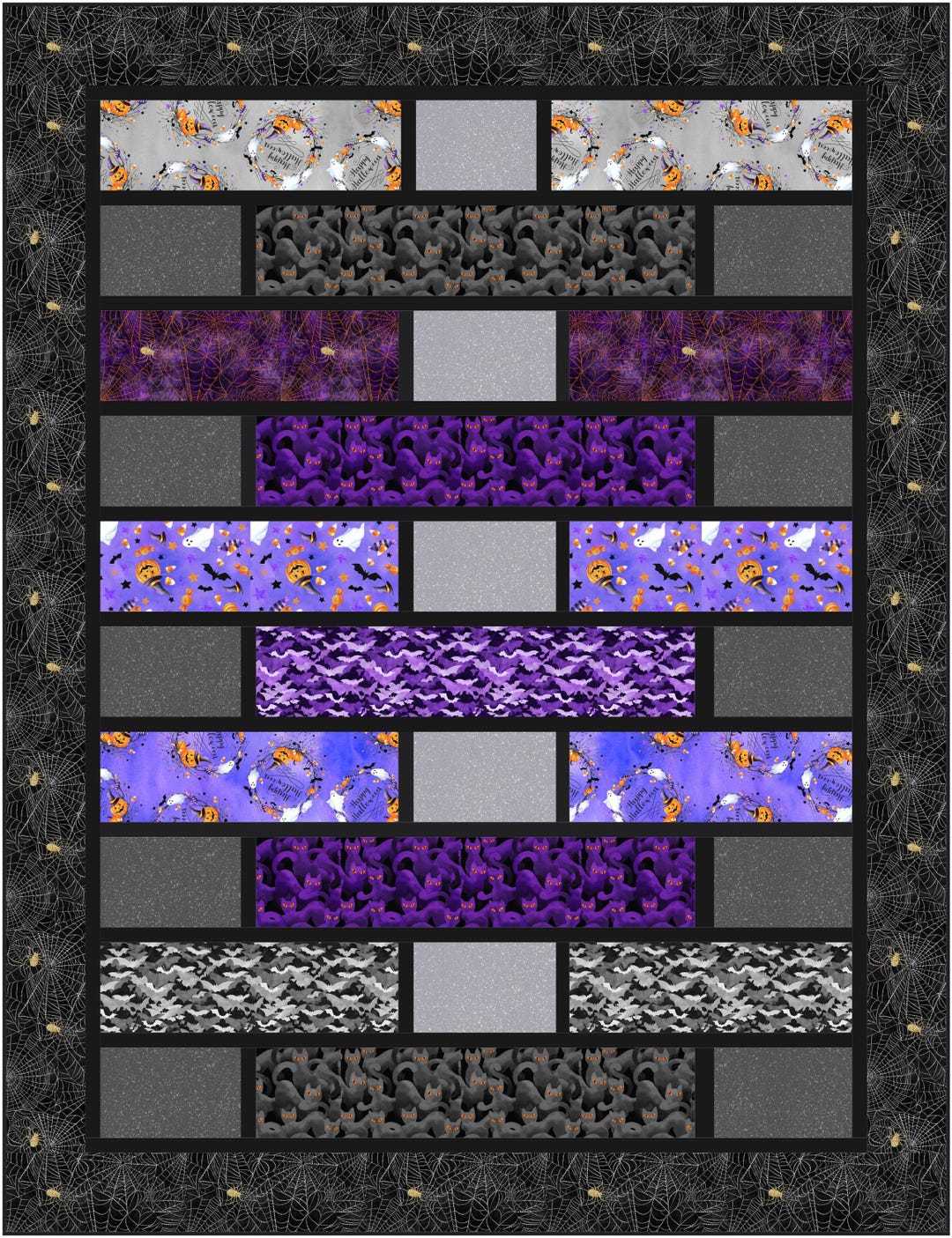 Bridges Quilt Pattern PDF Quilt Pattern-pieced Quilt Pattern by Kari ...