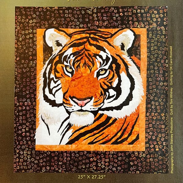 Tiger Quilt Pattern - Etsy