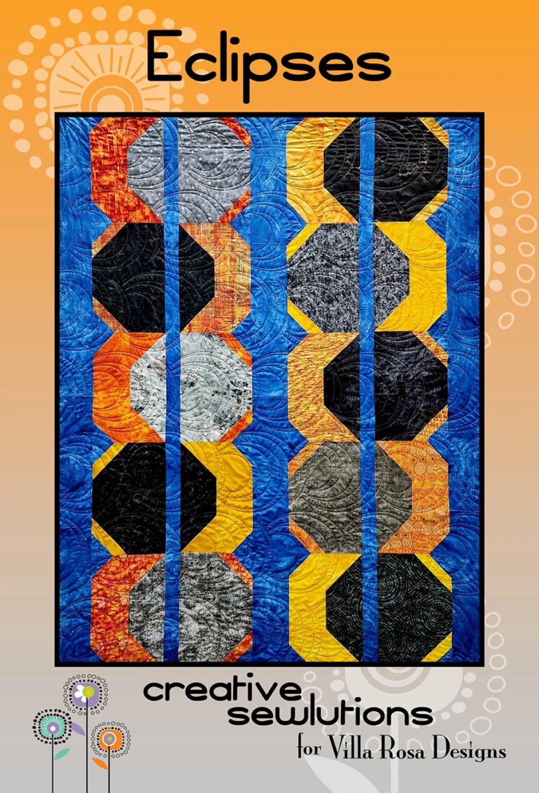 Eclipses Quilt Pattern PDF Quilt Pattern-villa Rosa Instant Download Quilt Pattern - Etsy