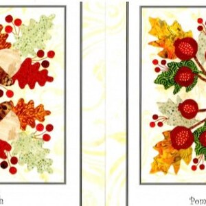 Baltimore Autumn Quilt Pattern-complete Set-p3 Designs-pearl Pererira ...