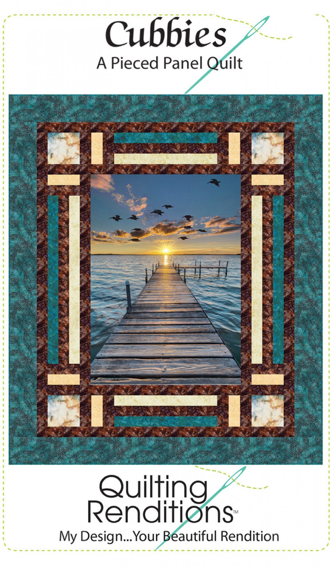 Cubbies-quilt Pattern-quilting Renditions-panel Quilt Pattern - Etsy