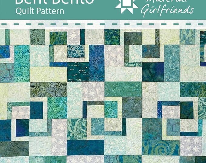 Inner Reflections Quilt Pattern by Material Girlfriends the Four Personalities in Quilting - Etsy