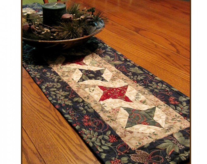 Charming Friendships-table Runner Pattern -charm Pack Table Runner ...