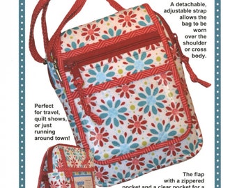 Double Zip Gear Bag Pattern 2.0-patterns by Annie-pattern-toiletry Bag ...