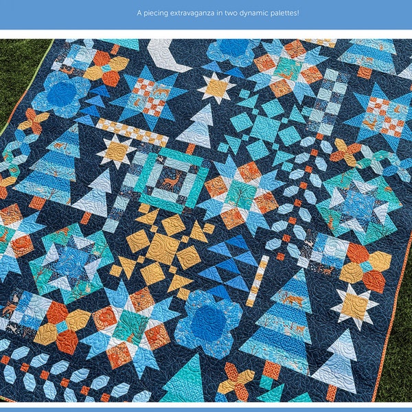 Forest Quilt Pattern - Etsy