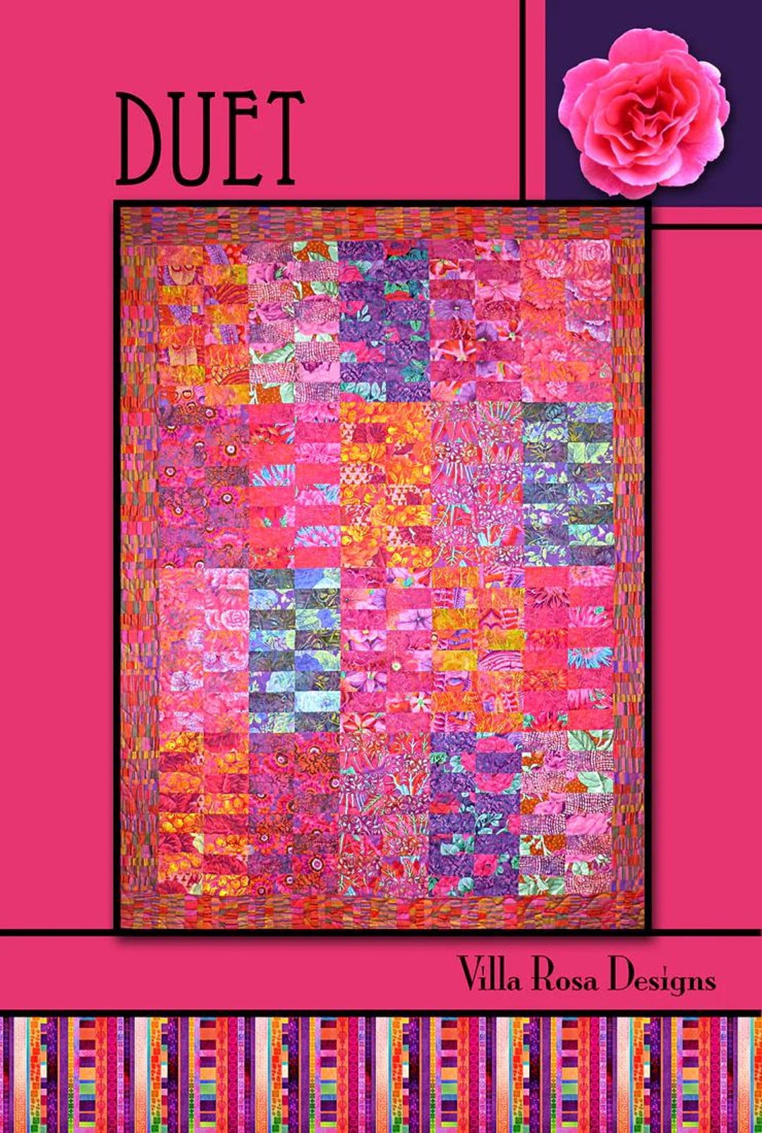 Duet Quilt Pattern PDF Quilt Pattern-villa Rosa Instant Download Quilt ...