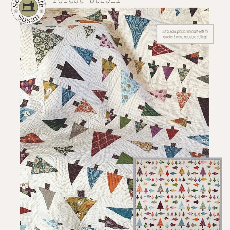 Forest Quilt Pattern - Etsy