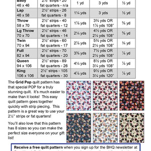 Grid Pop Quilt Pattern-busy Hands Quilt Pattern-myra Barnes Quilt ...