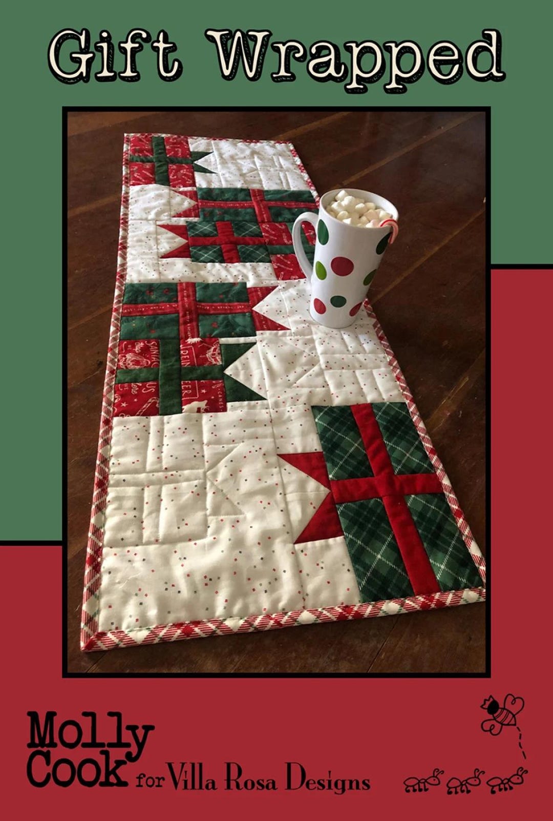 Gift Wrapped Quilt Pattern PDF - Villa Rosa Designs -table Runner Quilt ...