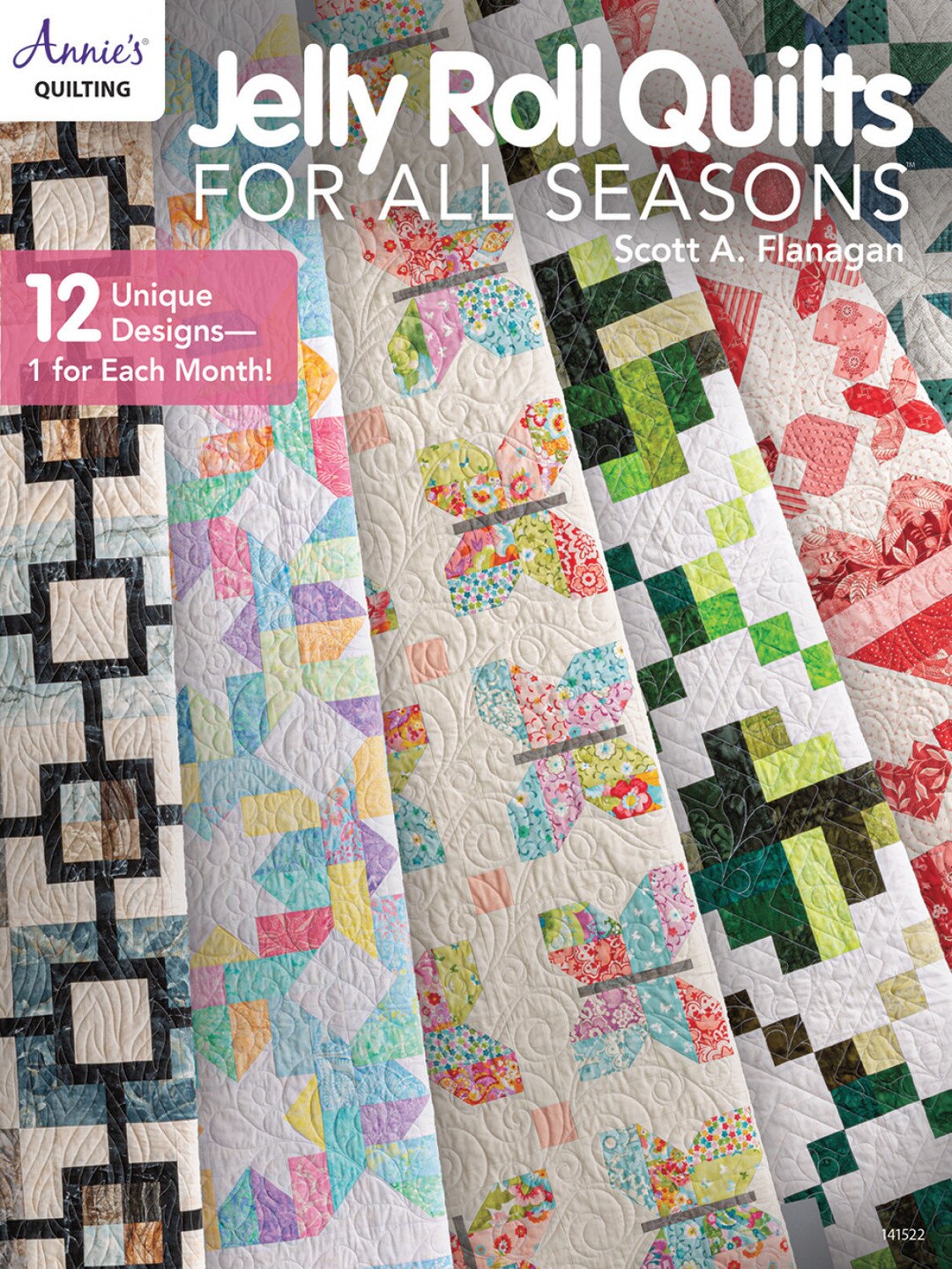 Jelly Roll Quilts for All Seasons Quilt Pattern Book-annies-quilt Project Book - Etsy