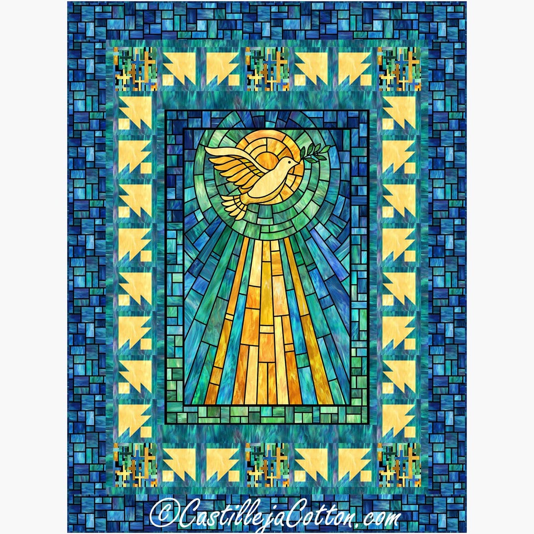 Peace Dove Quilt Pattern PDF Quilt Pattern-diane Mcgregor-castilleja ...