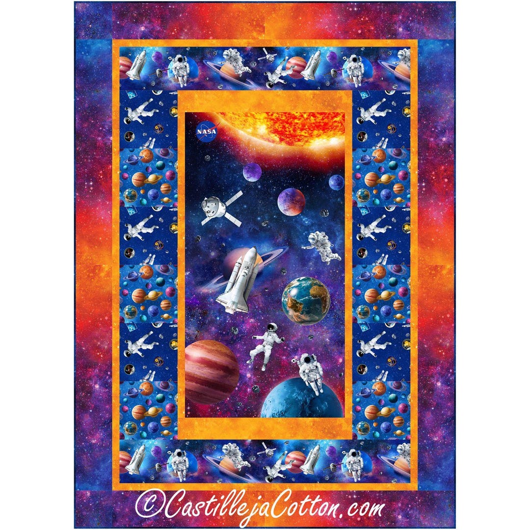 Space Odyssey Panel Quilt Pattern PDF Quilt Pattern-diane Mcgregor ...
