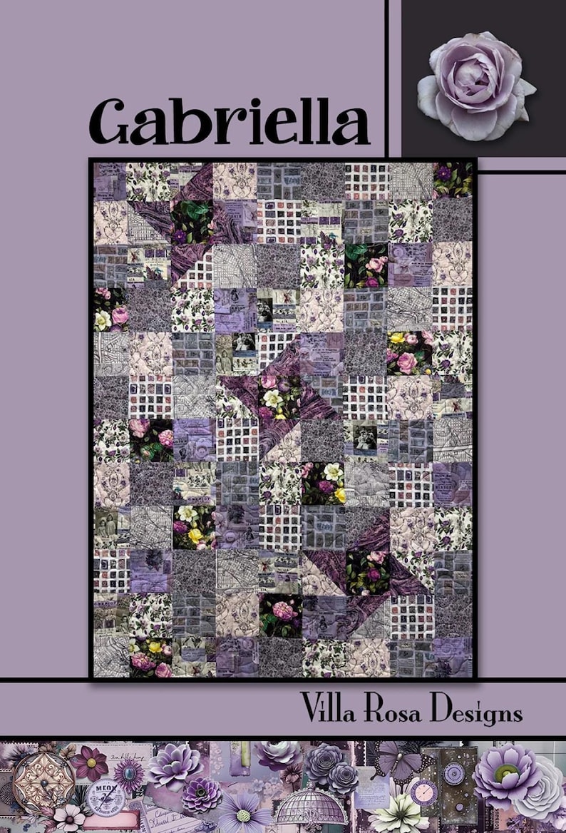 Gabriella PDF Quilt Pattern-villa Rosa Designs - Etsy