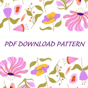 PDF Quilt Pattern Download: Villa Rosa Spice Drop Quilt Pattern - Etsy