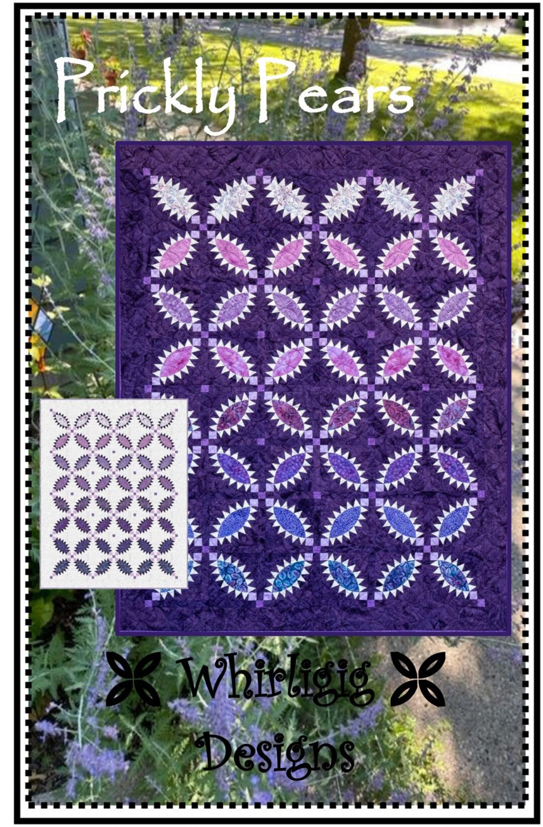 Prickly Pears-quilt Pattern-whirligig Designs-chris Hoover - Etsy