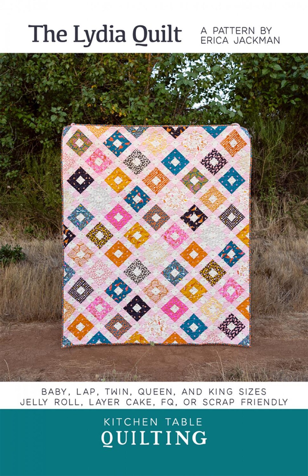 The Lydia Quilt Pattern-kitchen Table Quilting-erica Jackman- Quilt ...