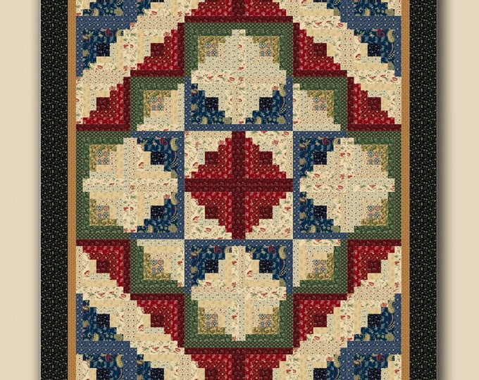 Amish With A Twist V-quilt Pattern-nancy Rink-bom Quilt - Etsy