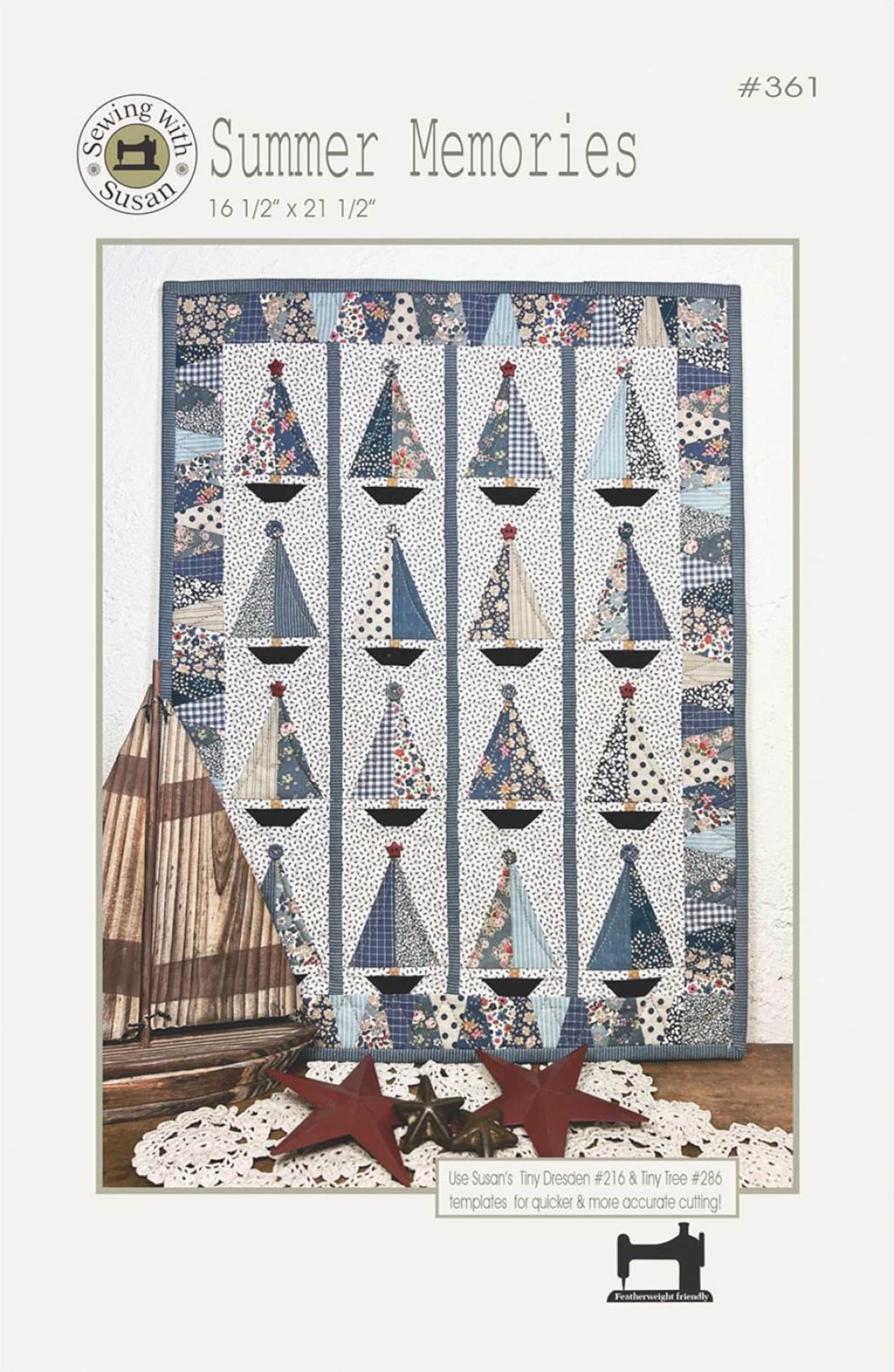 PREORDER: Summer Memories Quilt Pattern-suzn Quilts-susan Marth - Etsy