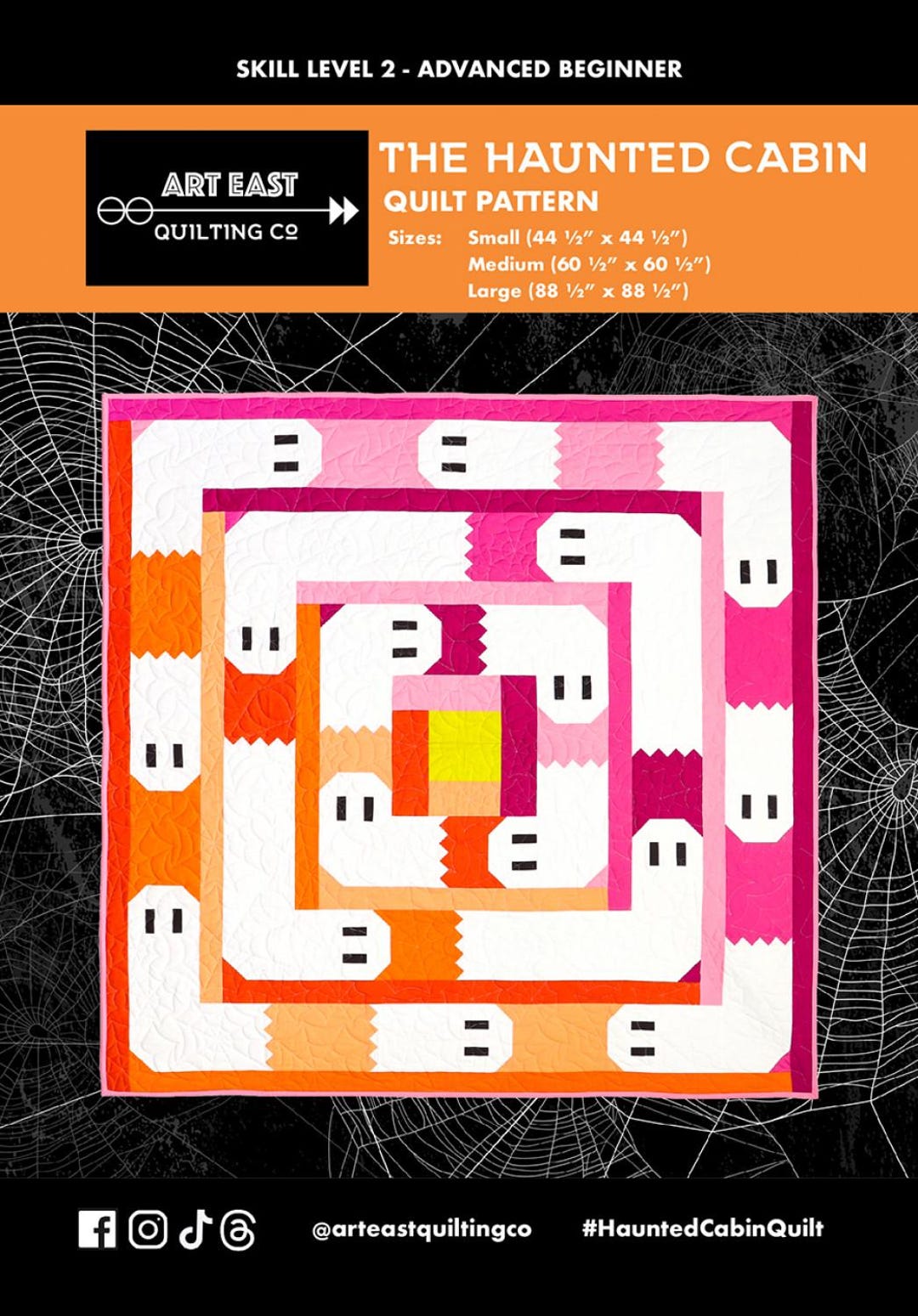 The Haunted Cabin Quilt Pattern by Art East Quilting Co - Etsy