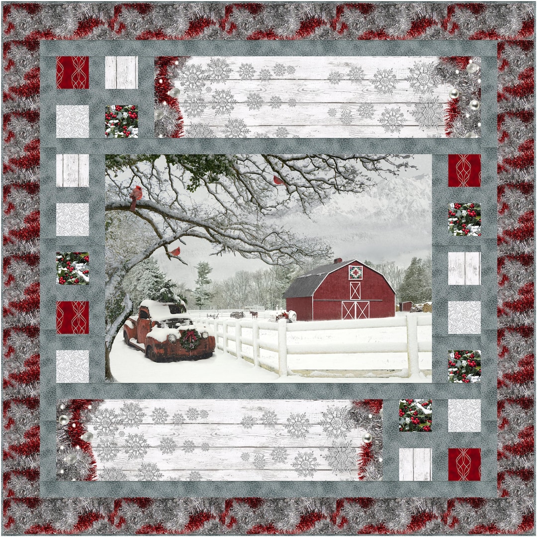 Triptych Quilt Pattern PDF Quilt Pattern-pieced Quilt Pattern by Kari ...