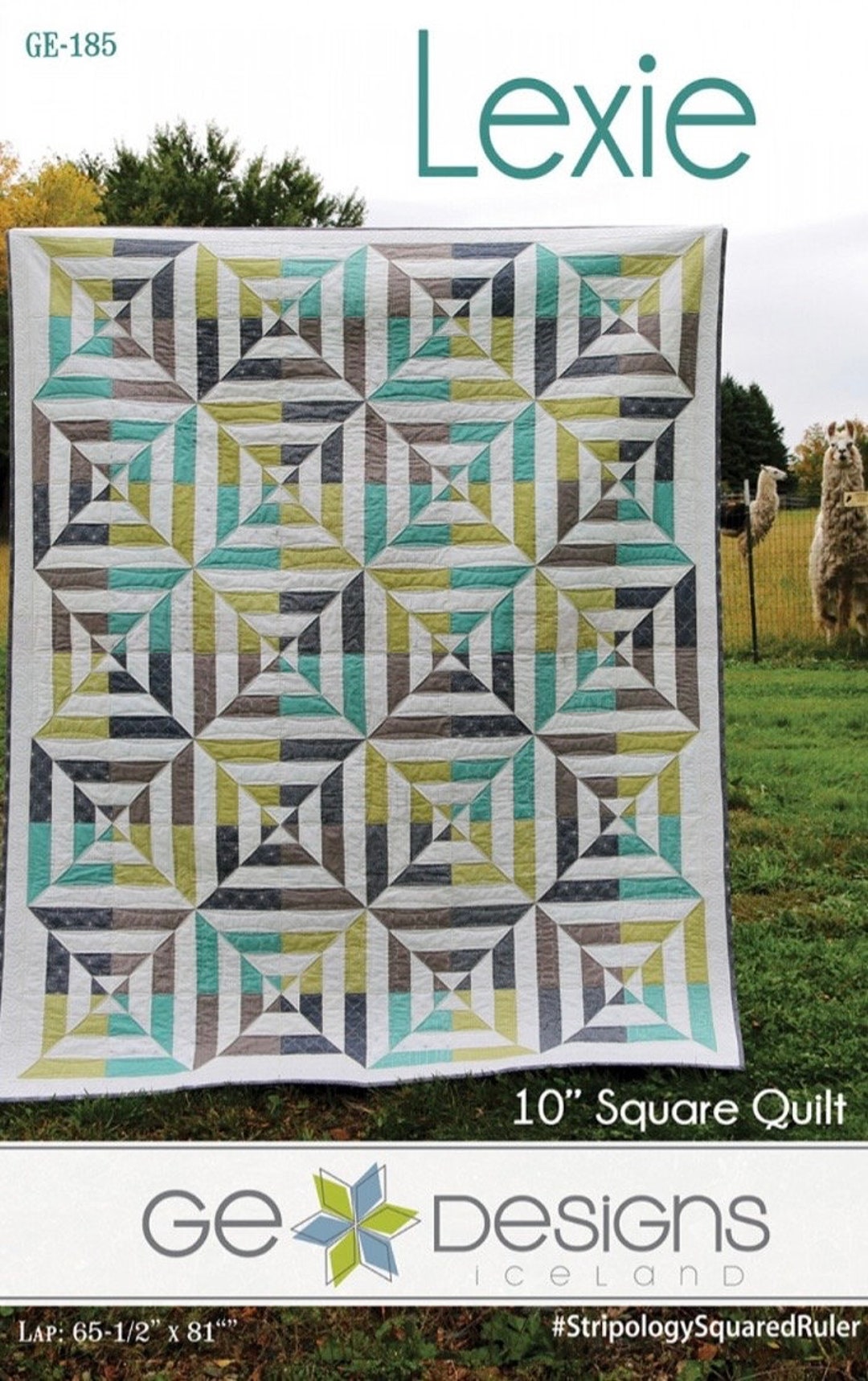 LEXIE Quilt Pattern-g.e. Designs-gudrun Erla-layer Cake Friendly - Etsy