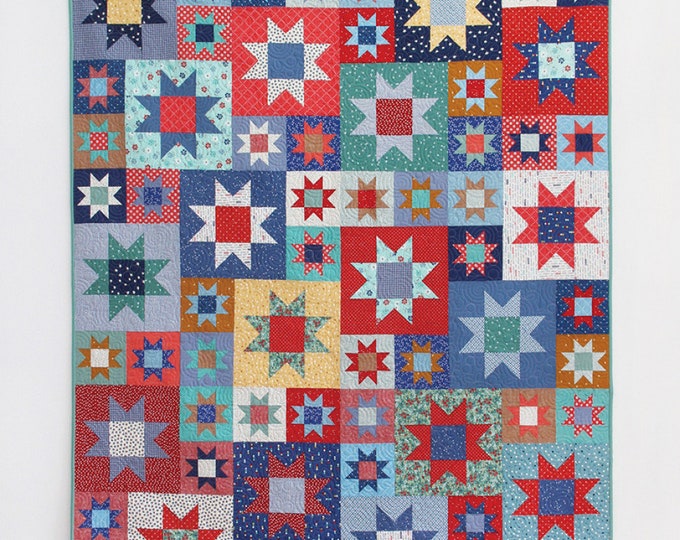 Brightly Quilt Pattern-cluck Cluck Sew Quilt Pattern-allison Harris ...
