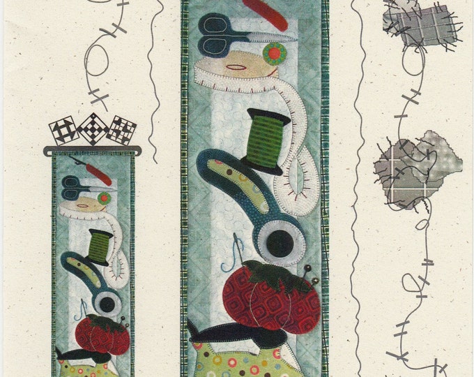 Home With a Gnome Table Runner Quilt Pattern-patch Abilities gnomes ...