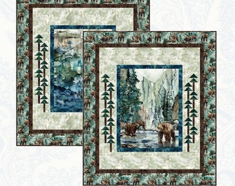 Run With Me Quilt PATTERN by Bound to Be Quilting BTBQ291 Panel ...