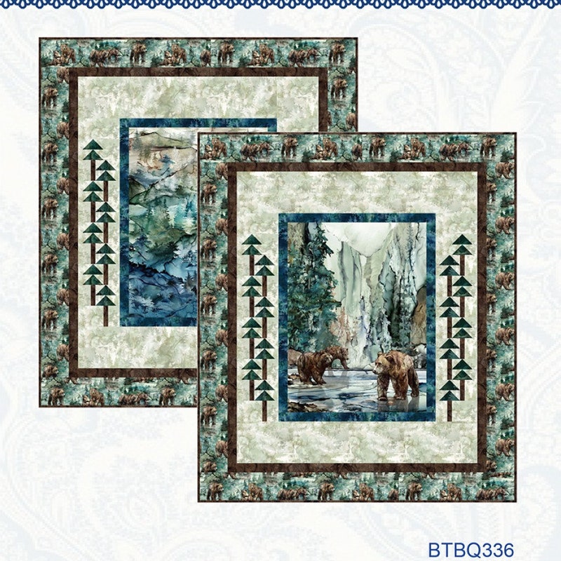 Forest Quilt Pattern - Etsy