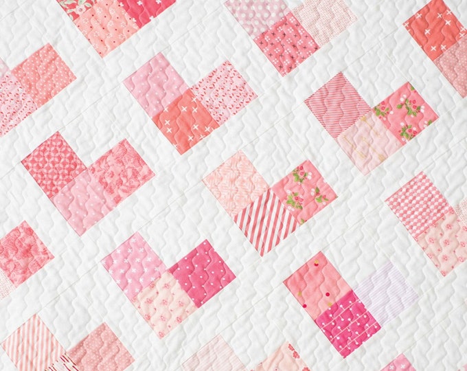 Quilty Hearts-quilt Pattern-quilty Love-emily Dennis - Etsy
